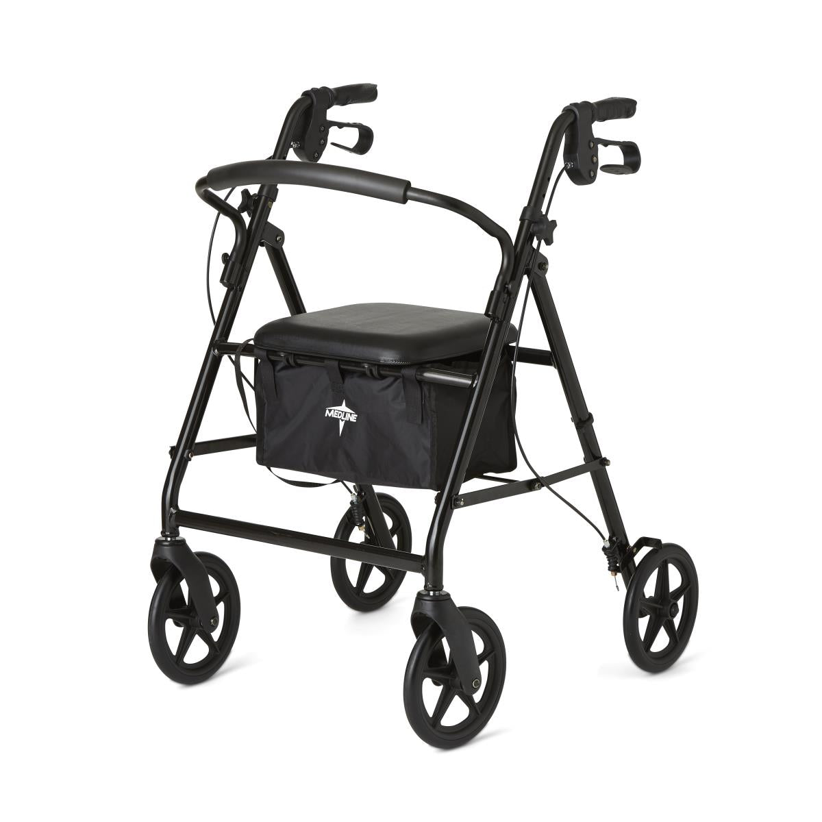 Basic Rollator with 6" Wheels, Black – Attentive Medical Supply